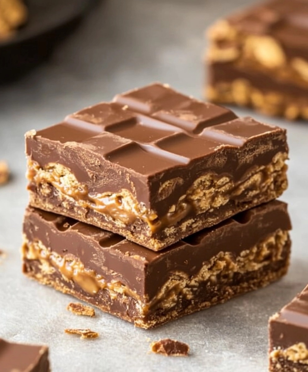 Kit Kat Bars Recipe - yourrecipeguide.com
