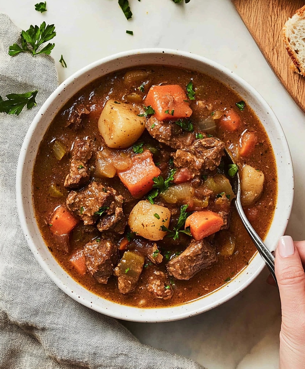 Slow Cooker Beef Stew Recipe - yourrecipeguide.com