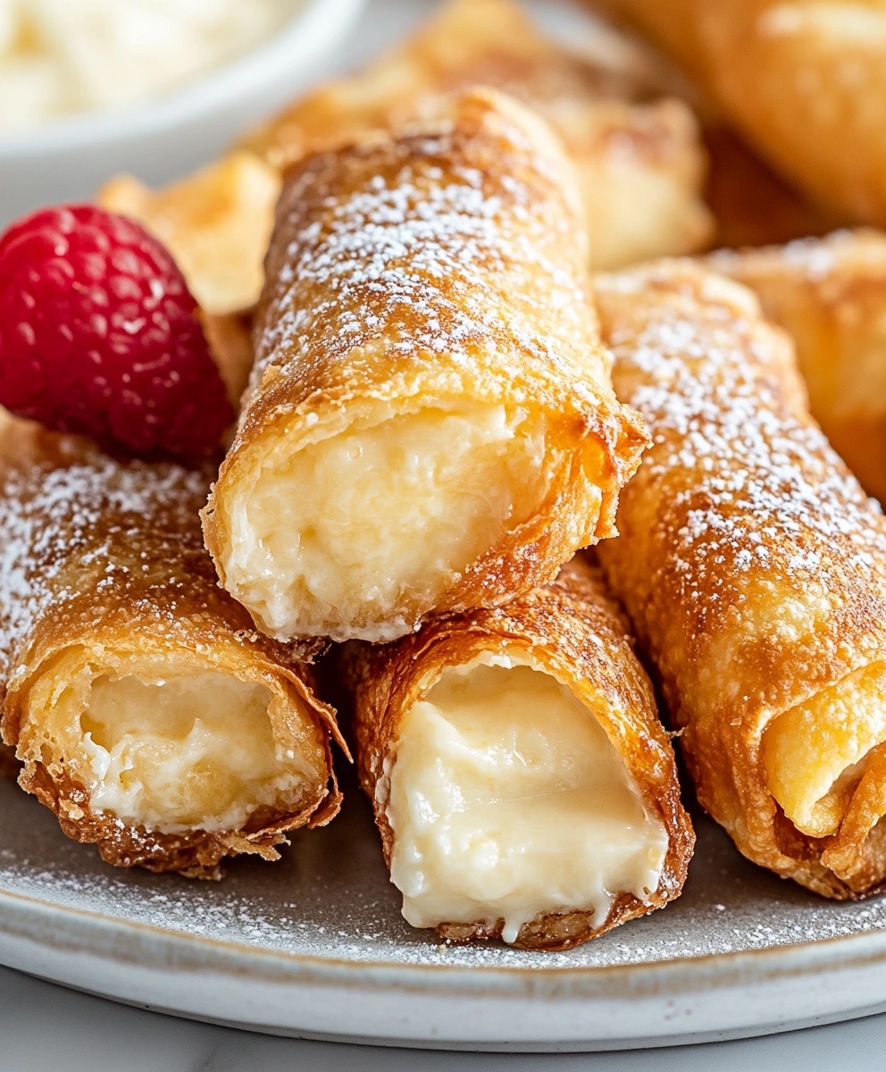 Cheesecake Egg Rolls Recipe - yourrecipeguide.com