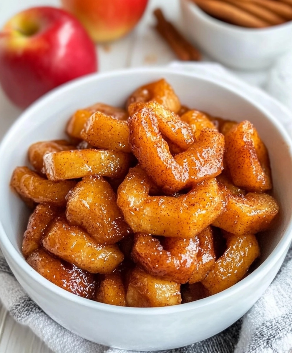 Cinnamon Fried Apples Recipe - yourrecipeguide.com