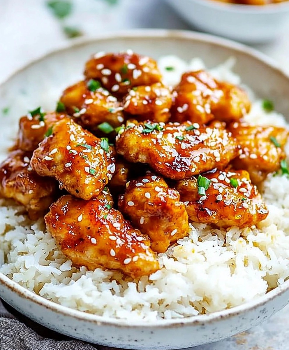 Honey Garlic Chicken Recipe - yourrecipeguide.com