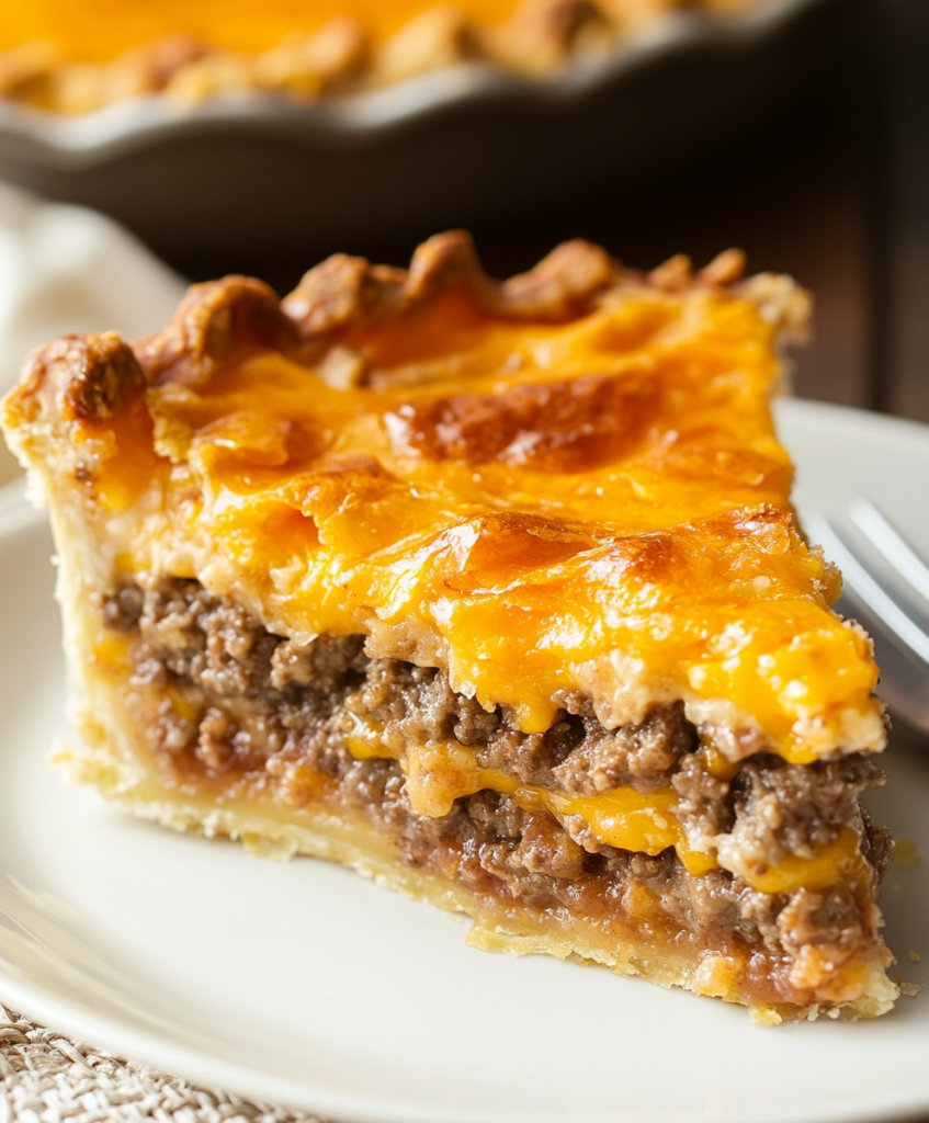 Best Cheeseburger Pie Recipe - yourrecipeguide.com