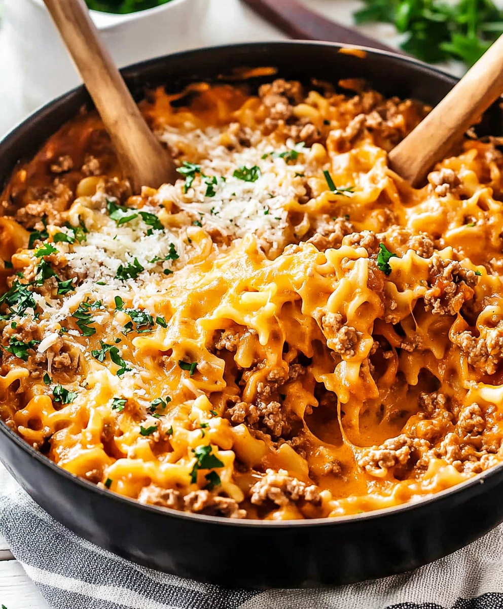 Cheesy Taco Pasta Recipe - yourrecipeguide.com
