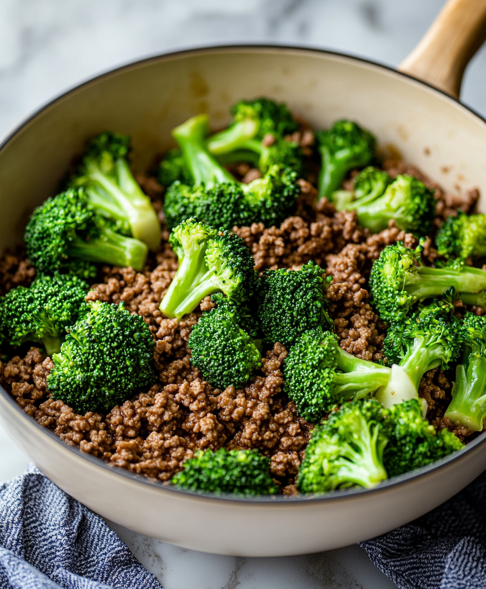 Ground Beef And Broccoli Recipe - yourrecipeguide.com