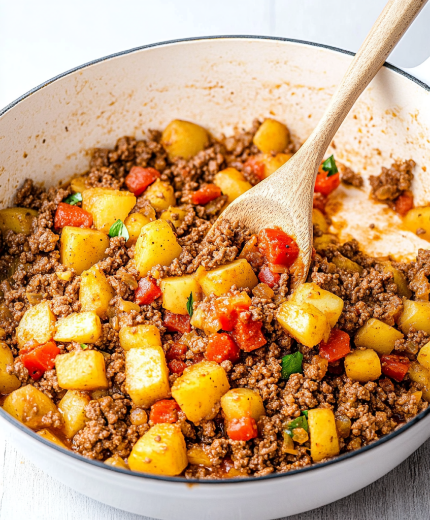 Ground Beef And Potatoes Recipe - yourrecipeguide.com