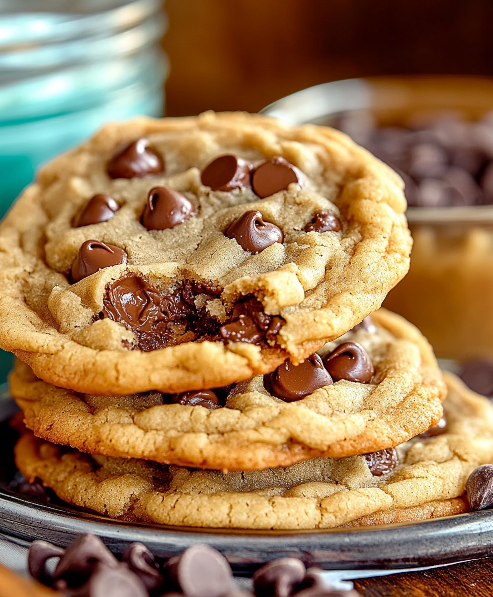Soft And Chewy Chocolate Chip Cookies Recipe - yourrecipeguide.com