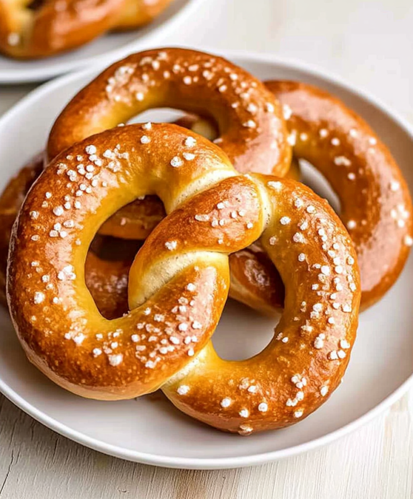 Easy Homemade Soft Pretzels Recipe - yourrecipeguide.com