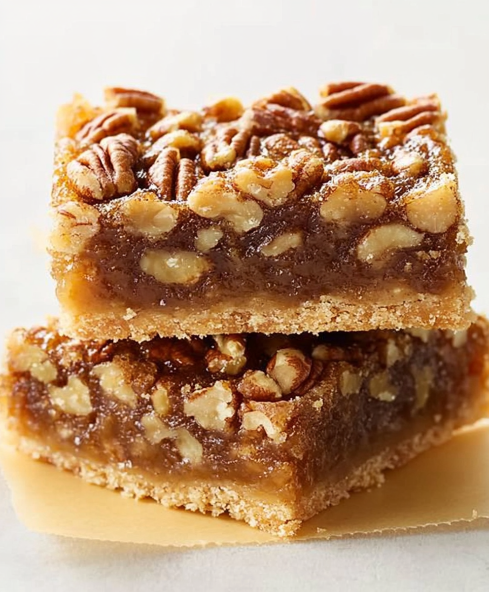 Pecan Pie Bars Recipe - yourrecipeguide.com