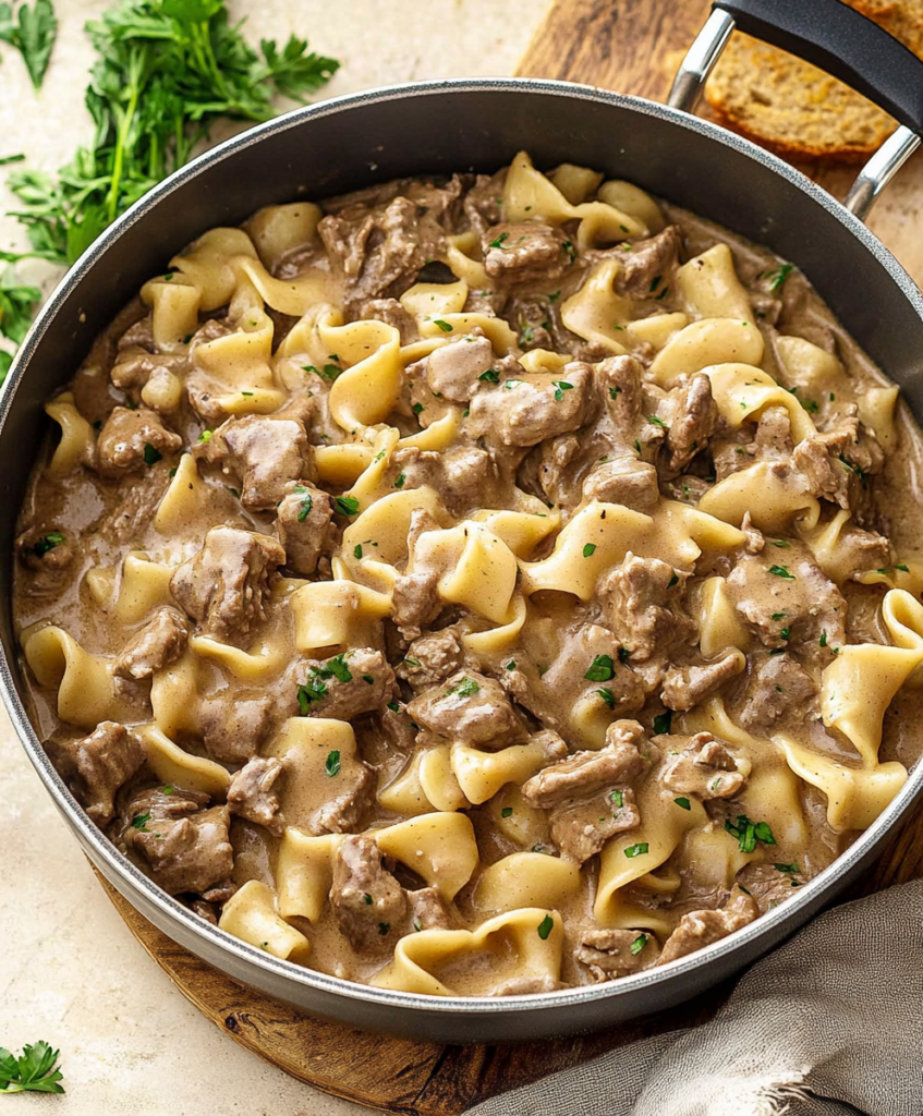 Beef Stroganoff (easy One-pot Recipe) Recipe - yourrecipeguide.com