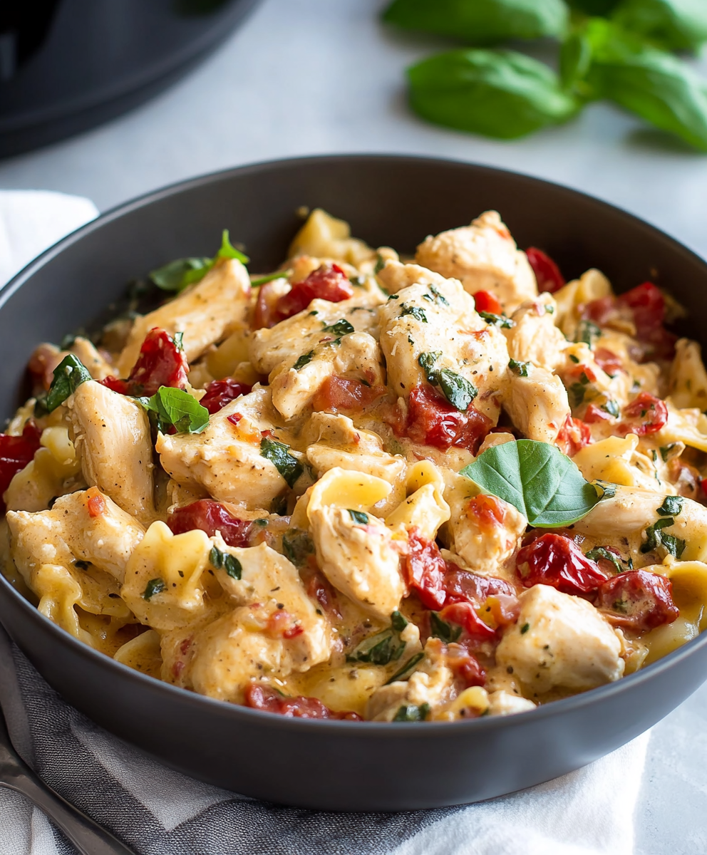 Instant Pot Tuscan Chicken Recipe - yourrecipeguide.com