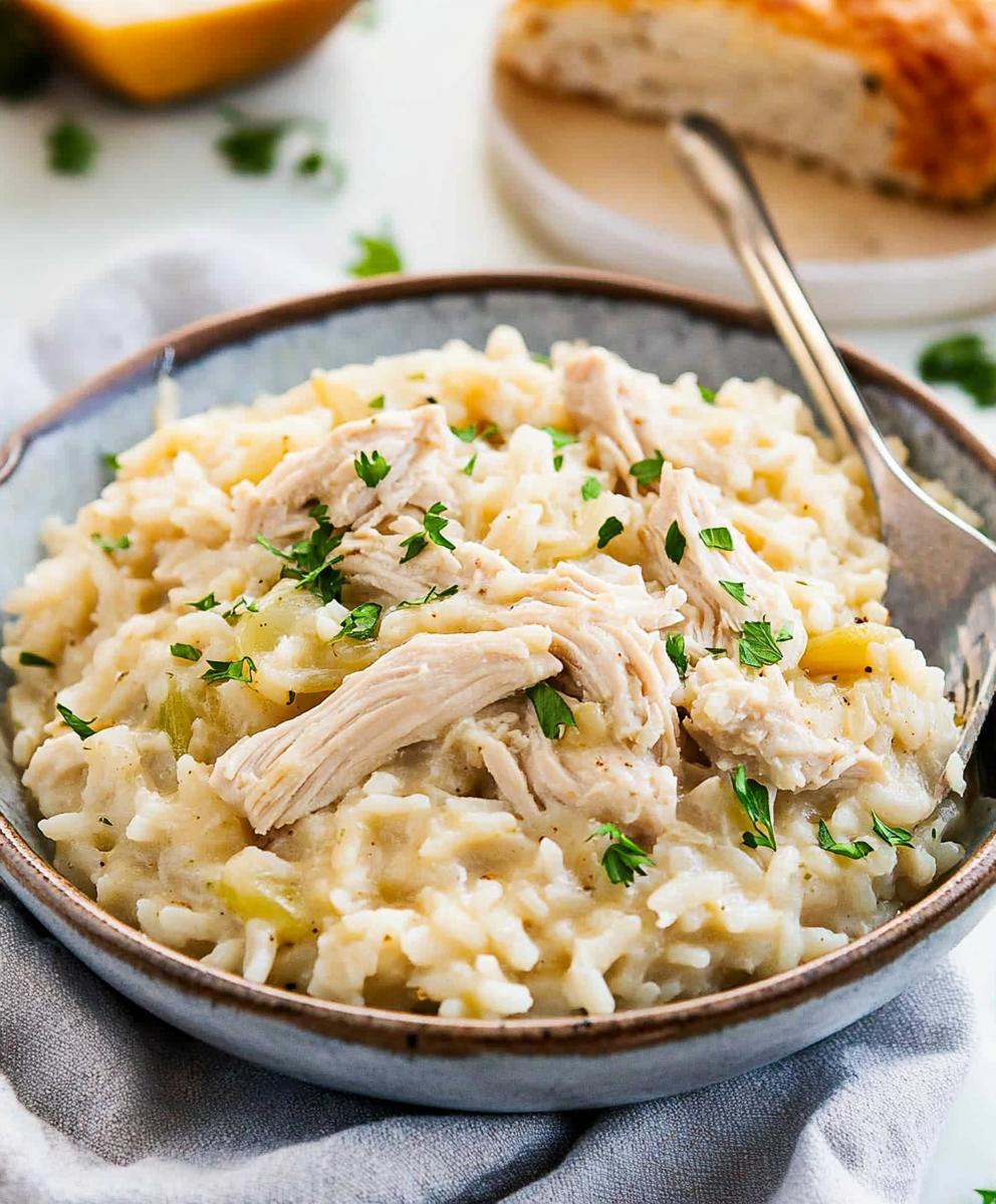 Crock Pot Chicken And Rice Recipe - yourrecipeguide.com