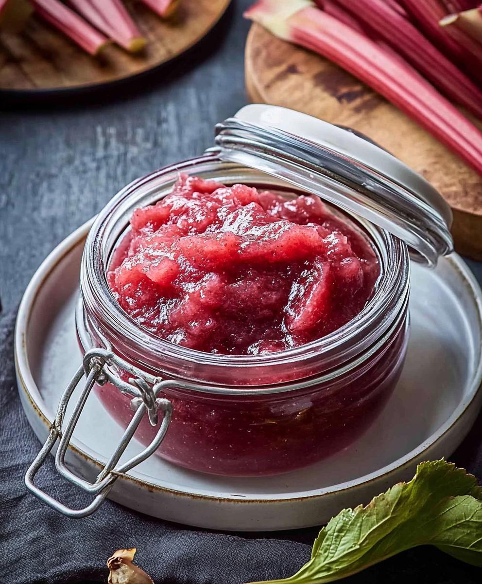 Rhubarb Compote Recipe - yourrecipeguide.com