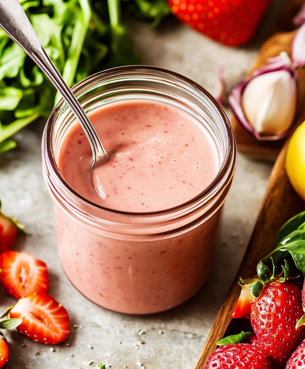 Strawberry Salad Dressing Recipe - yourrecipeguide.com