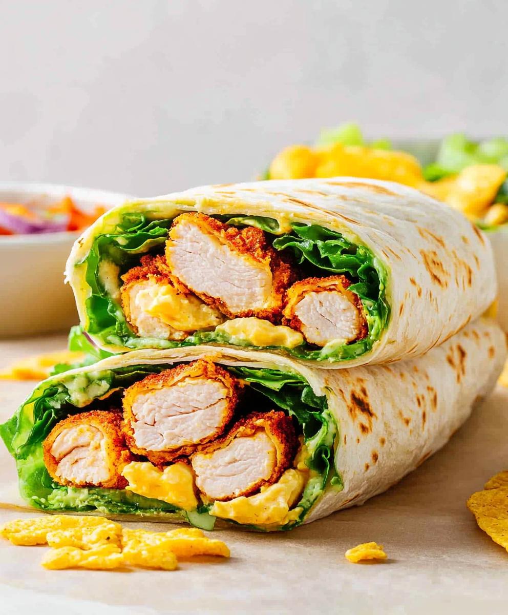 Chicken Ranch Wraps Recipe - yourrecipeguide.com
